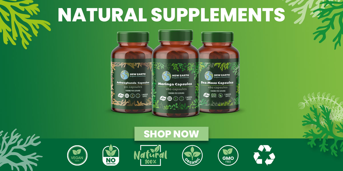 New Earth Organics - Natural Premium Supplements – New Earth Organic ...